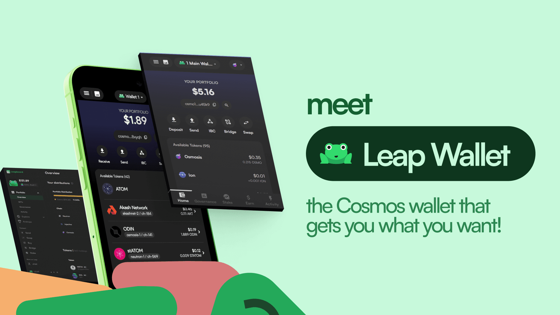 Leap Wallet | Your Wallet For Crypto, NFTs, Staking Rewards, Airdrops